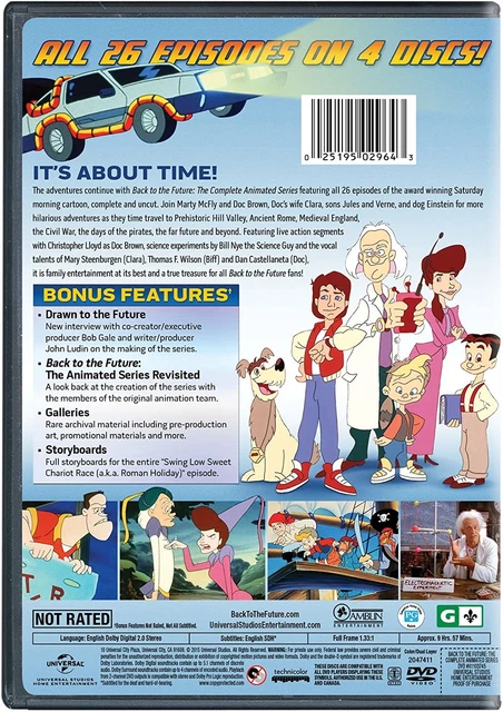 BACK TO THE Future: The Complete Animated Series (DVD) Christopher ...
