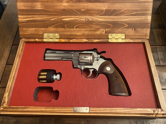 COLT PYTHON BOX, OEM Fit, Presentation Case, Display Case With ...