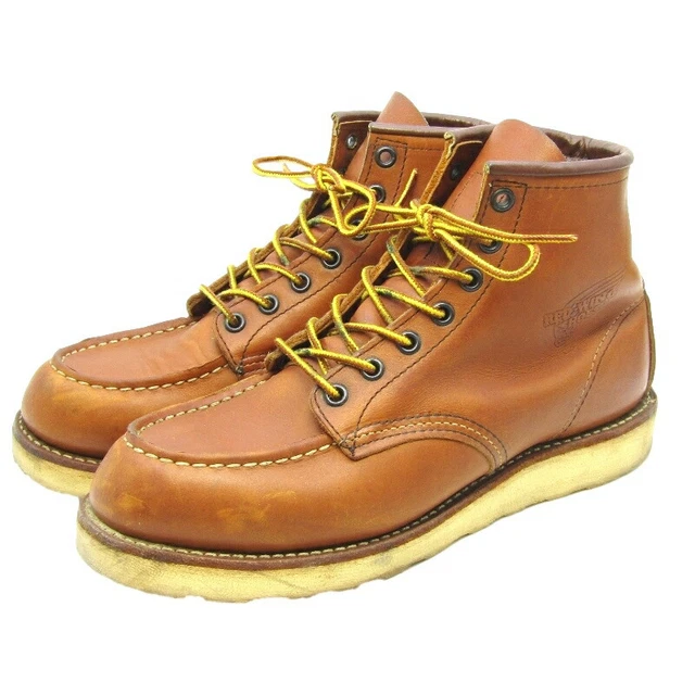 RED WING Us7.5D 25.5Cm Mock Toe 875 2006 Made 6 Inch Classic Work Boots £254.70 - PicClick UK