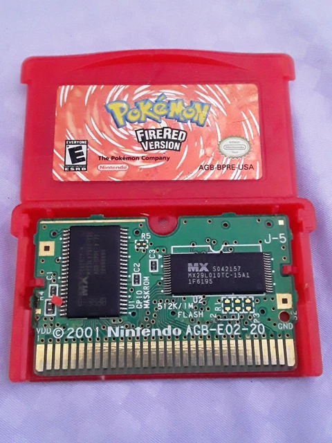 ORIGINAL AUTHENTIC POKEMON FireRed Version Gameboy Advance Complete $71 ...