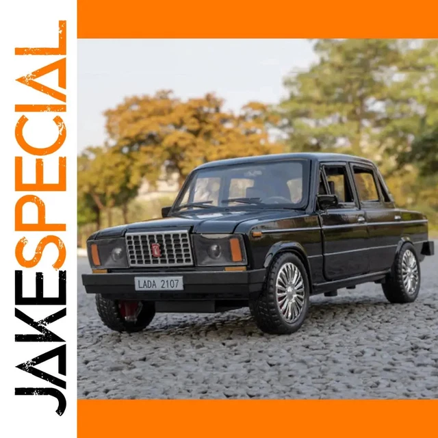 JAKESPECIAL – BLACK LADA 2107 Diecast Car Model 1:18 Scale EUR 77,99 - PicClick FR