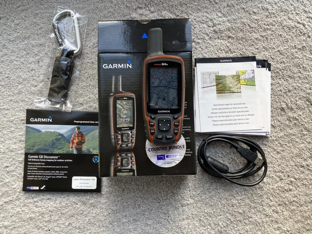 GARMIN GPSMAP 64S Handheld GPS Unit with 1/50 OS UK Maps £54.04 ...