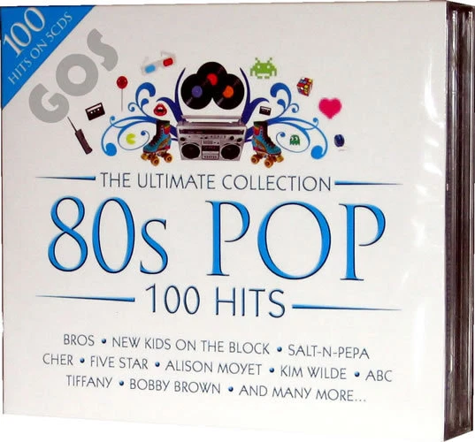 ULTIMATE EIGHTIES 5 CD set of POP Songs 1980s Music Tracks Original ...