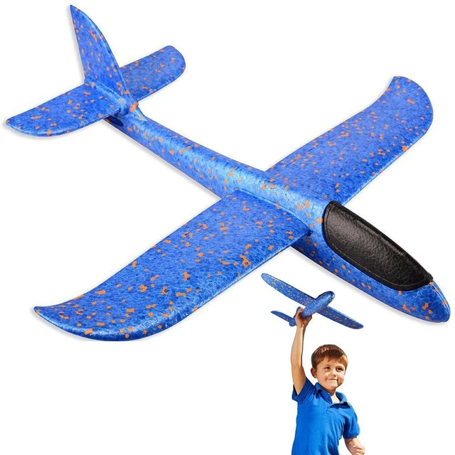 PARENCE.- AVION DE Lancer en Polystyrène - Planeur Manuel Jouet Plein ...