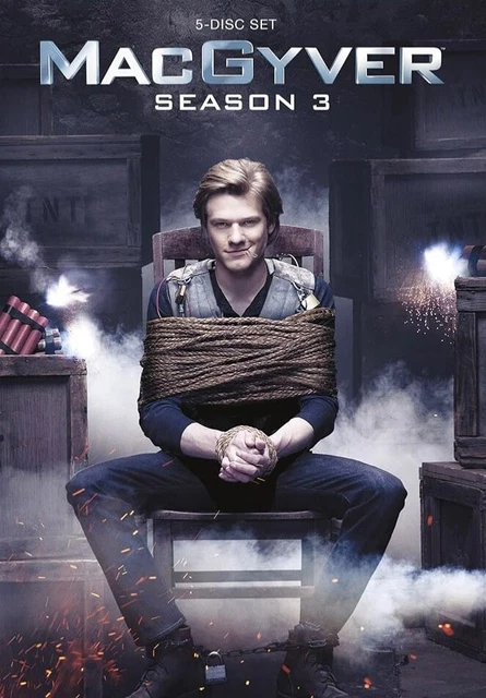 MACGYVER (REBOOT) SEASON 3 5 Dvd Box Set Mint Condition Lucas Till George Eads EUR 21,34 ...