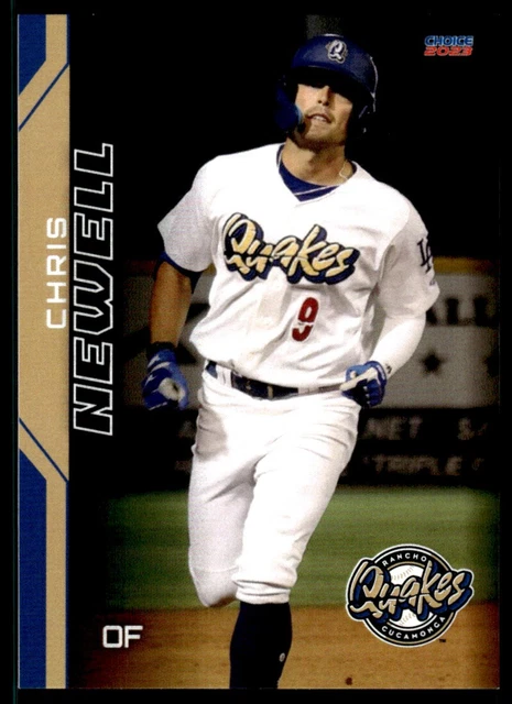 2023 CHOICE CHRIS Newell Minor League recrue Rancho Cucamonga Quakes A Dodgers EUR 5,51 ...