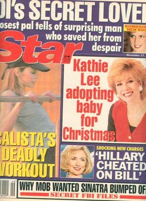 11/17/98 STAR DON Johnson,Ron Howard,Calista Flockhart,John Fogerty ...