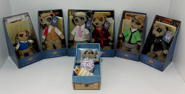 COMPARE THE MEERKAT Toys Original Complete Set of 7 Bundle £25.00 ...