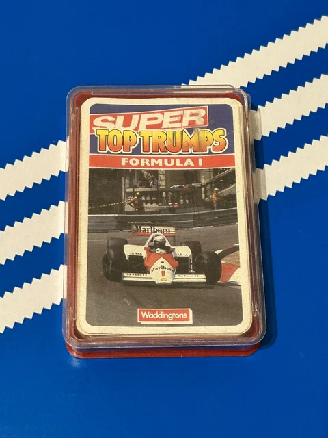 TOP TRUMPS RARE WADDINGTONS SUPER TOP TRUMPS FORMULA 1 COMPLETE SET IN ...