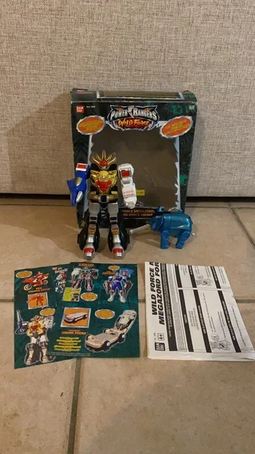 POWER RANGERS WILD force Megazord force animale Bandai en boîte EUR 95 ...