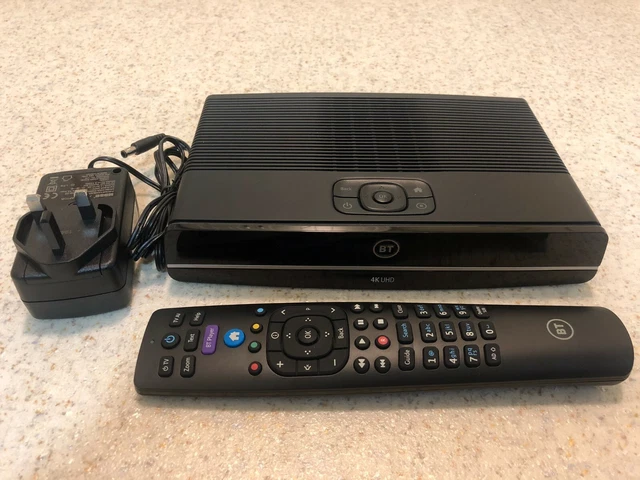 BT ULTRA HD 4K YouView DTR-T4000 Freeview TV Box 500GB Hard Drive PVR £ ...