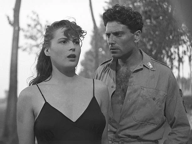 ITALIAN ACTORS RAF Vallone And Silvana Mangano Acting Film Star Old ...