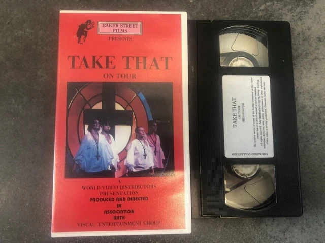TAKE THAT - On Tour [VHS] PAL EUR 29,99 - PicClick FR