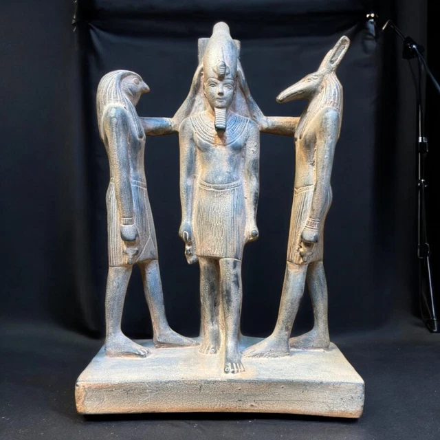 ANCIENT EGYPTIAN ANTIQUES for Amun-Ra, Thoth & Horus Statue Pharaonic ...