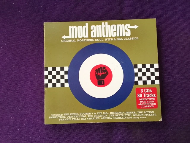 VARIOUS – MOD Anthems Original Northern Soul, R'n'B & Ska Classics 3 CD ...