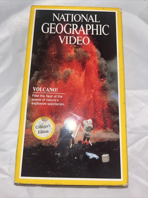 NATIONAL GEOGRAPHIC VIDEO - Volcano (VHS) £9.67 - PicClick UK