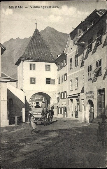 AK MERAN MERANO Südtirol, Vintschgauertor - 10687586 EUR 15,00 ...
