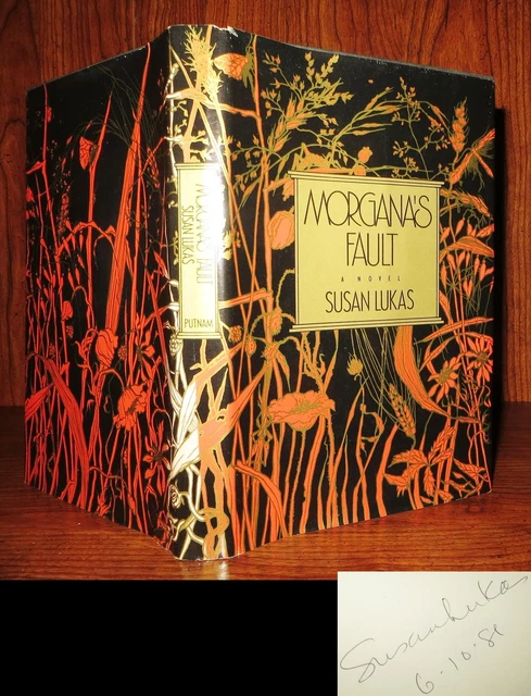 LUKAS, SUSAN RIES MORGANA'S Fault Signé 1st Edition 1st Imprimé EUR 143 ...