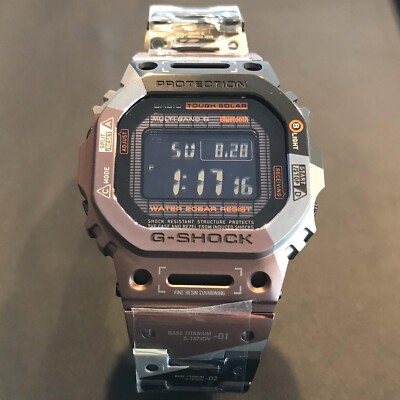 CASIO G-SHOCK GMW-B5000TVB-1JR GMWB5000TVB1 Tough Solar Watch Metal ...