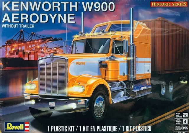 KIT MODÈLE REVELL Kenworth W900 Aerodyne échelle 1/25 85-1507 EUR 36,40 ...