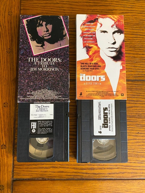 DOORS-VHS TAPES (2) - The Doors - Un hommage à Jim Morrison & The Best ...