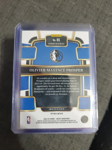 OLIVIER-MAXENCE PROSPER 2023-24 Panini Select Rosso Crackizzato Prizm RC #85 EUR 0,94 - PicClick IT