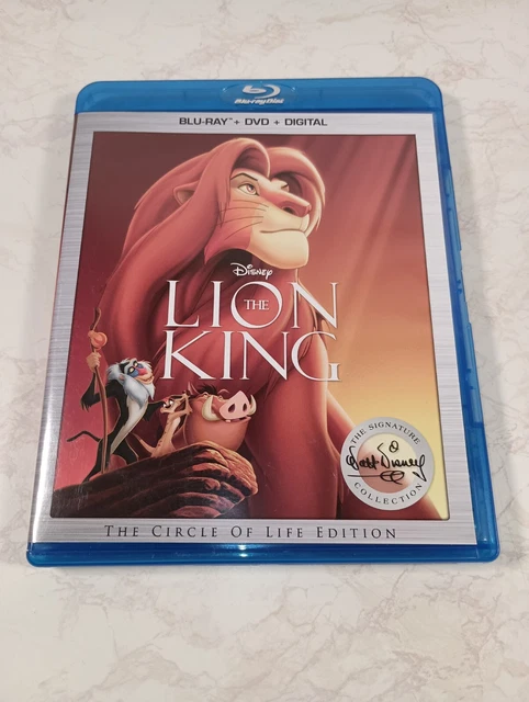 DISNEY THE LION King Blu-ray Replacement Case & Artwork ONLY NO DISC ...