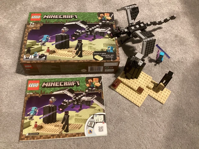 LEGO MINECRAFT: THE End Battle 21151 Boxed with instructions £22.00 ...