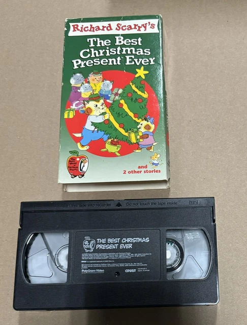 RICHARD SCARRY THE Best Christmas Present Ever VHS $11.89 - PicClick AU