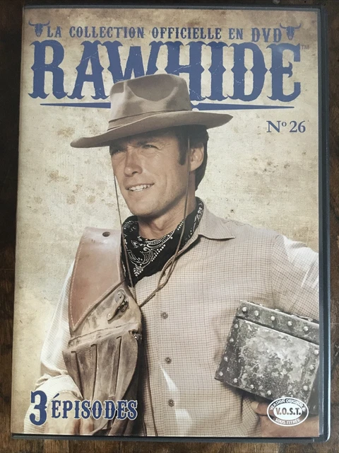 COLLECTION RAWHIDE ... DVD N°26 ( épisodes 76 à 78 ) ... CLINT EASTWOOD ...