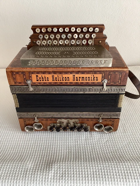 STEIRISCHE HELIKON HARMONIKA "Heligonka" ein Sammlerstück EUR 580,00 ...