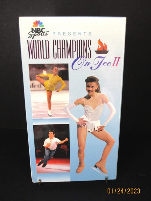 NBC SPORTS WORLD Champions On Ice II (VHS, 1994, New,) Nancy Kerrigan £ ...