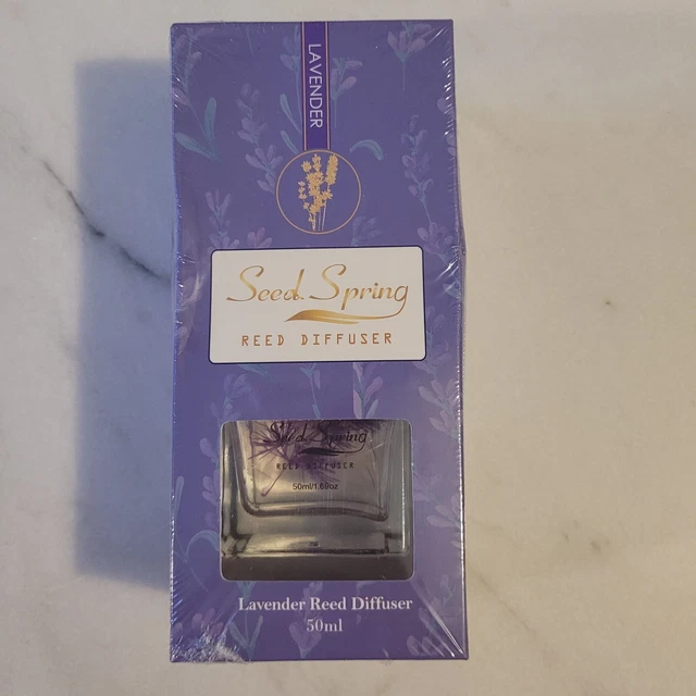 SEED SPRING REED Diffuser Lavender 50ml BRAND NEW SEALED $19.99 - PicClick