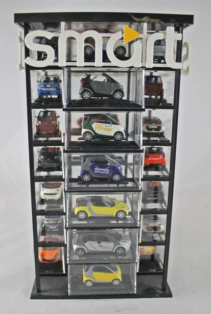 BUSCH 1001 SMART Car Tower mit 28 verschiedene Smart Modell aus ...