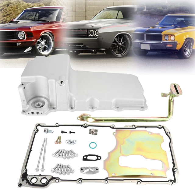302-1 LS SWAP Retrofit Oil Pan Kit Pour GM LS1 LS6 LS2 LS3 Engines 1955 ...