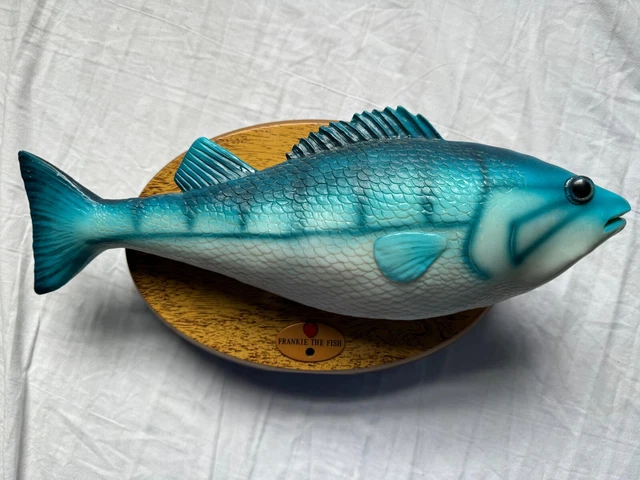 GEMMY FRANKIE THE Singing Fish McDonalds Give Back Filet O Fish WORKS ...