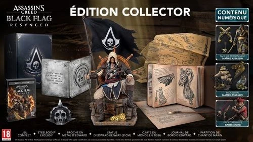 VENTE ANTICIPÉE ASSASSIN'S Creed Black Flag Resynced Collector Edition ...