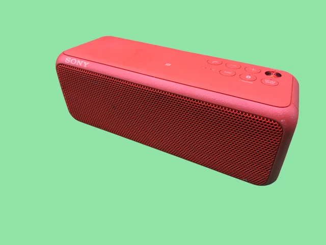 SONY SRS-XB3 EXTRA BASS Portable Bluetooth Speaker, Red, Used, Working ...