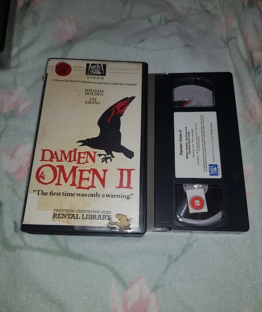 THE OMEN 2 damien vhs video £10.80 - PicClick UK