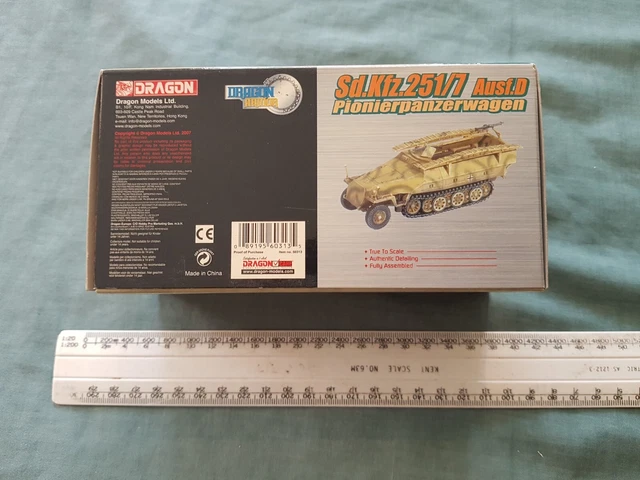 DRAGON ARMOR 1:72 Sd.Kfz.251/7 Ausf.D Pionierpanzerwagen, Warsaw 1944 ...