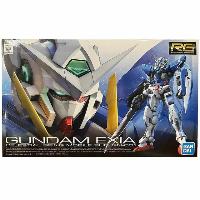 BANDAI 1/144 RG GN-001 Gundam Exia Kit (New) $51.90 - PicClick AU