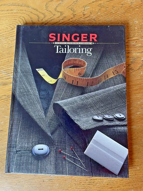VTG SINGER REFERENCE Library Tailoring Book, HC, Color Photos, 1988 ...