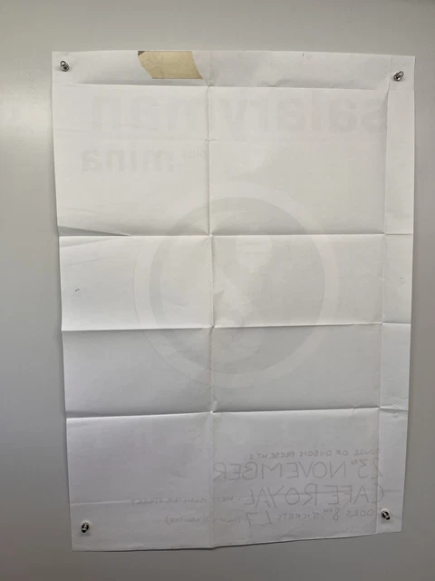 SALARYMAN BANDE AFFICHE Mina Original Karoshi Café Roi 23rd Novembre ...