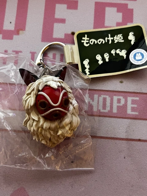 STUDIO GHIBLI PRINCESS Mononoke Keychain - From Ghibli Store Tokyo £8. ...