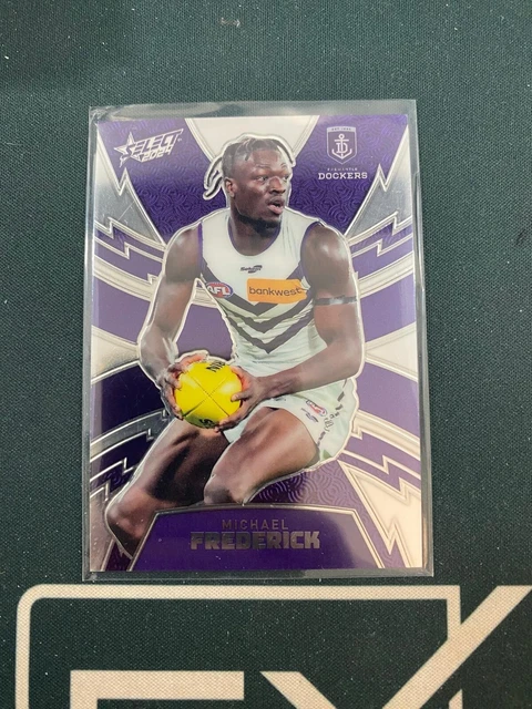 2024 SELECT AFL Footy Stars MICHAEL FREDERICK Luminous Thunderbolt 552/ ...