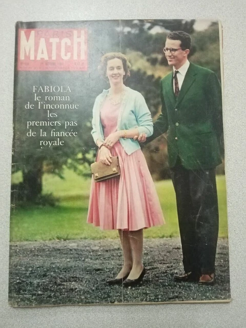 PARIS MATCH - Fabiola le roman de l'inconnue les premuers pas de la ...