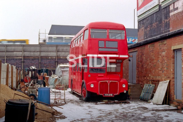 LONDON TRANSPORT AEC Routemaster Bus Rm1771 1991 Orig Slide+Copyright £ ...
