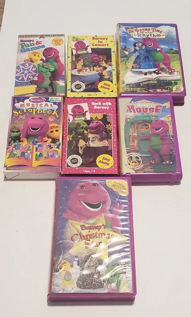 BARNEY AND FRIENDS VHS Lot of 7 Vintage Tapes £52.56 - PicClick UK