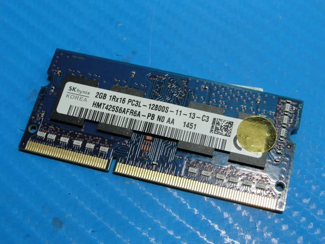 ASUS 13.3& Q302LA SKhynix SO-DIMM Memory RAM 2GB PC3L-12800S ...