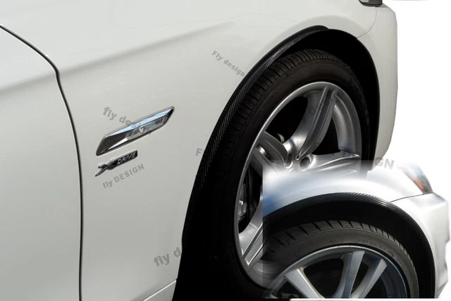 FOR 2X CARBON Opt Wheel Arch Extension 71cm for Renault Twingo III Rims ...